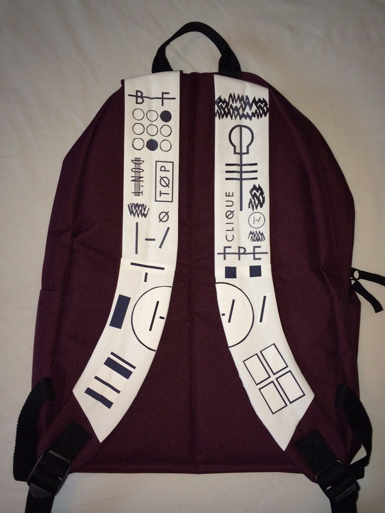 Twenty One Pilots Stressed Out Backpack by TwentyOneBackpacks