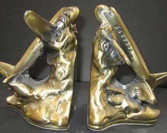 Airplane bookends | Etsy