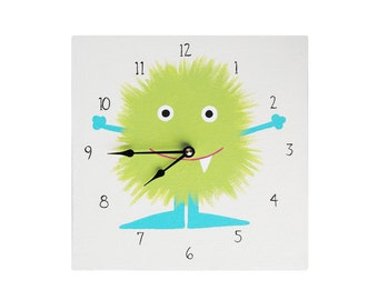 Unique cute wall clock related items | Etsy