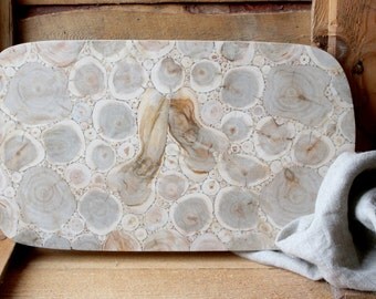 Juniper Wood Platter Natural Handmade Bowl by NaturalHomeTreasures