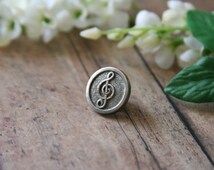 Popular items for music note pin on Etsy