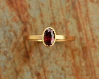 14k rosé gold with tansanite by badenmueller on Etsy