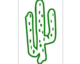 Cactus stencil | Etsy
