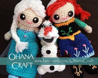 Ohana Craft amigurumi Crochet Dolls and by OhanaCraftAmigurumi