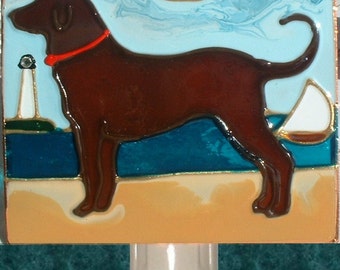 Chocolate lab | Etsy