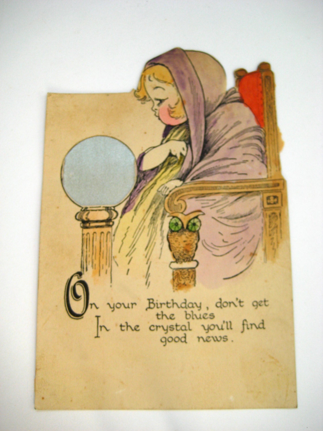Vintage 1930's Birthday Card
