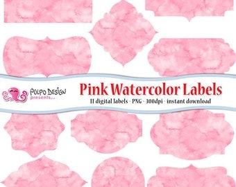 22 Burlap Digital Labels Clip Art PNG with transparent