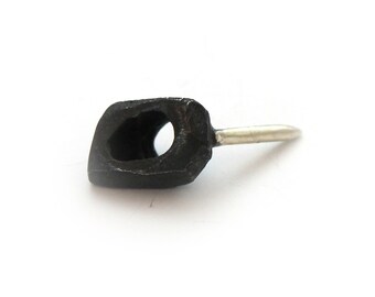 Black lapel pin | Etsy