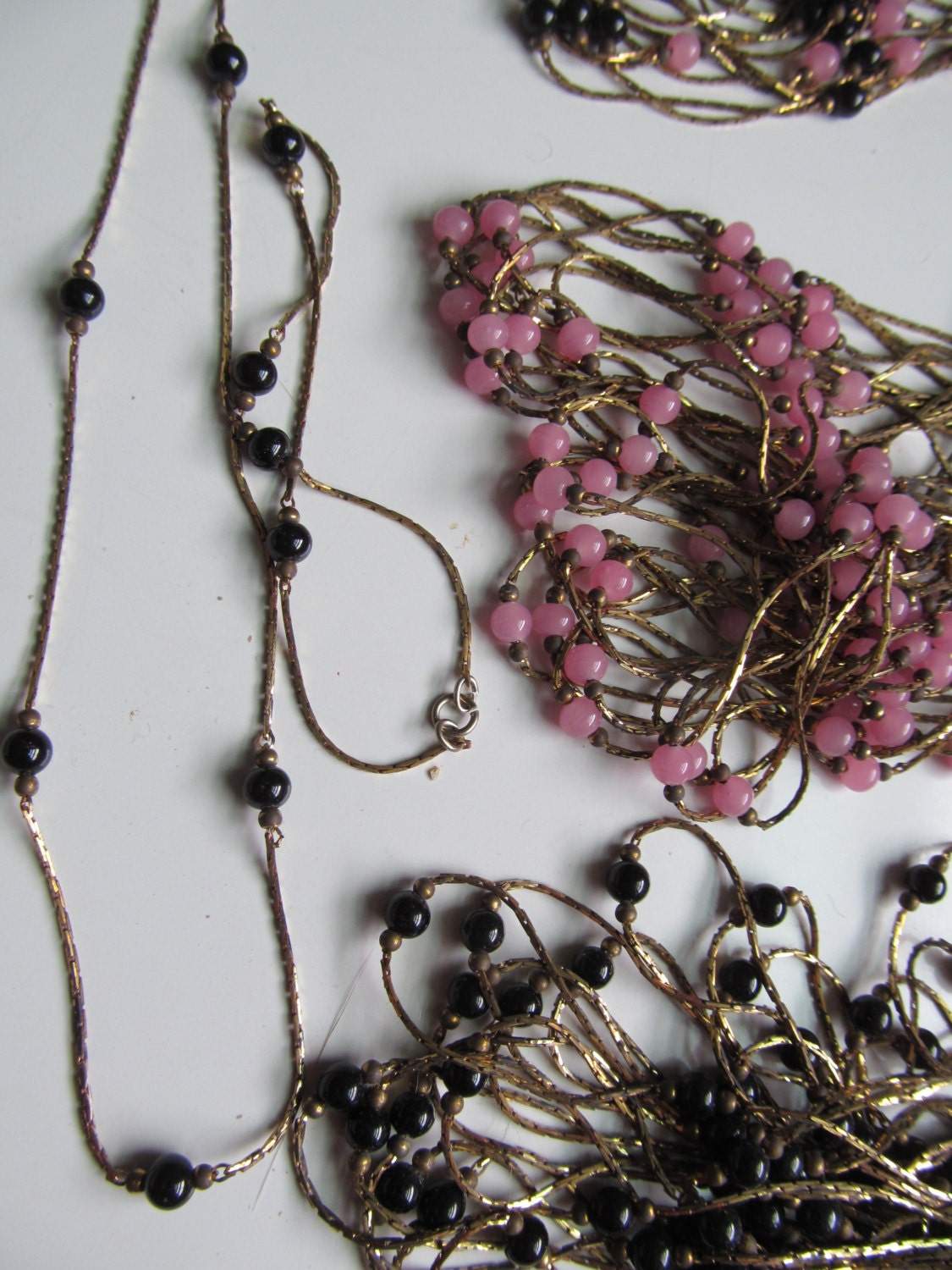 Four Vintage Japanese Chain Segments