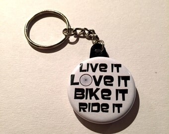 Bicycle keychain | Etsy