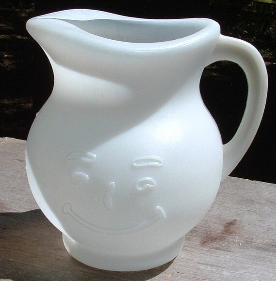 ZERO SHIPPING Vintage Kool-Aid Pitcher Plastic by RusticWayLane