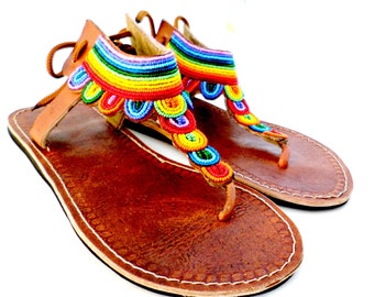 African sandals | Etsy
