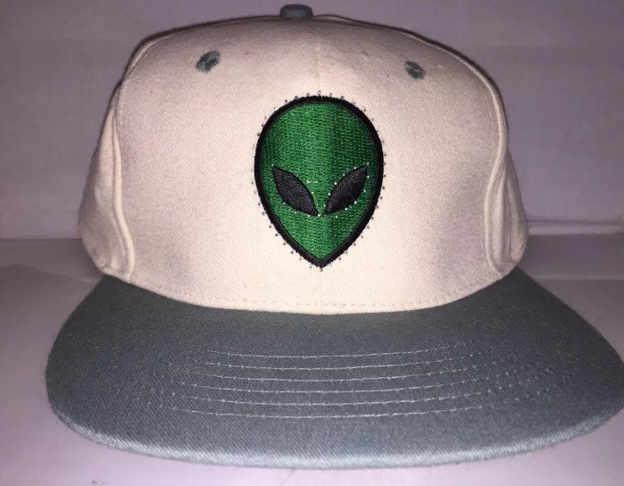 Vintage Alien Light up Snapback hat cap 90s ufo roswell outerspace mars ...