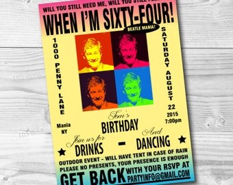 Beatles party | Etsy