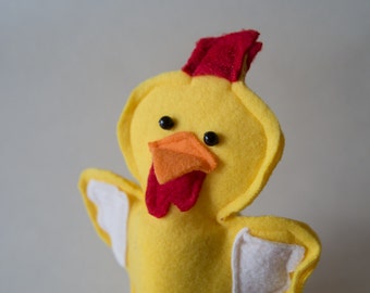 Chicken puppet | Etsy