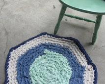 Popular items for upcycled rag rug on Etsy