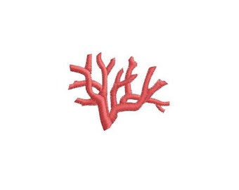 Coral embroidery | Etsy