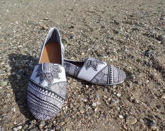 Zentangle shoes | Etsy