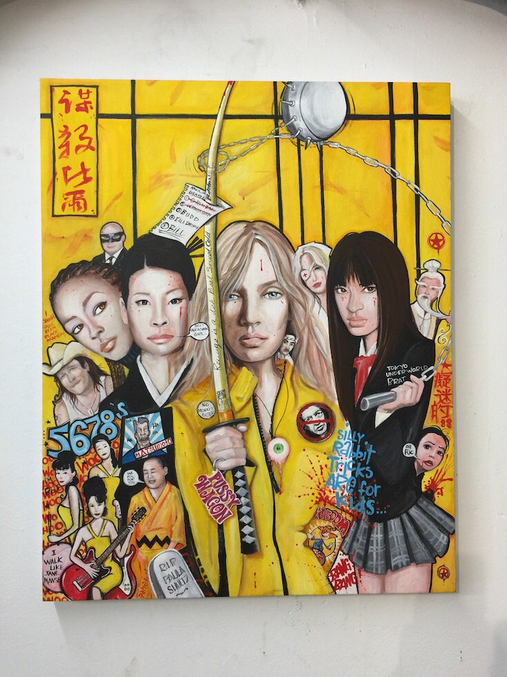 Kill Bill Wall Painting – Haute Juice