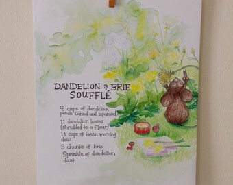 Items similar to Love Recipe Art on Etsy