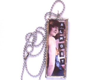 Soldered Microscope Slide Necklace Soldered Jewelry