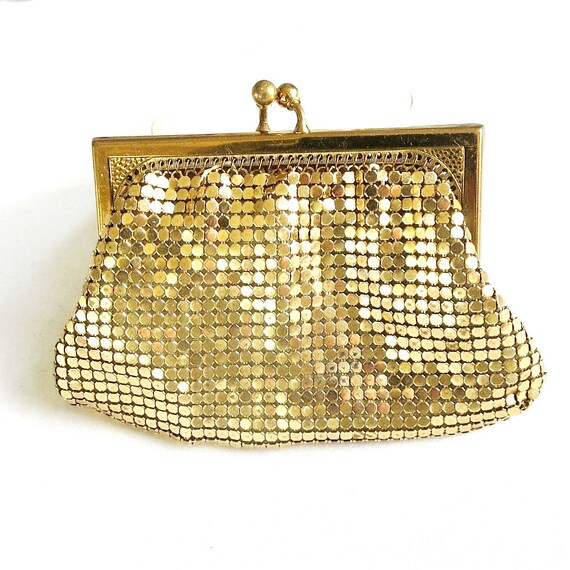 Antique Gold Mesh Coin Purse | semashow.com