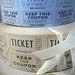 Pastel tickets/coupons mixed media supply card making