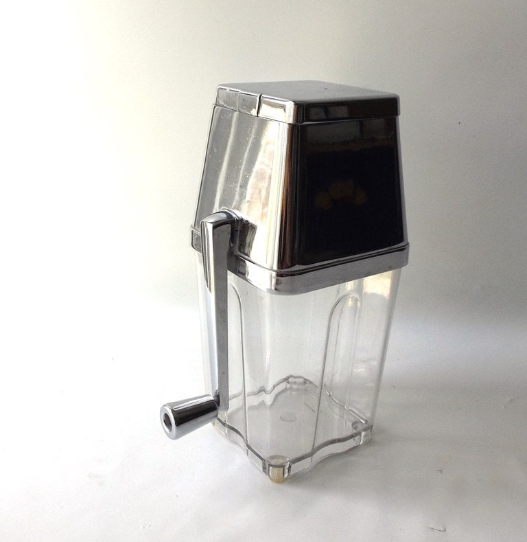 vintage 1970’s ice crusher metrokane home appliances hand crank kitchen ...