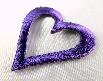 Small purple heart | Etsy