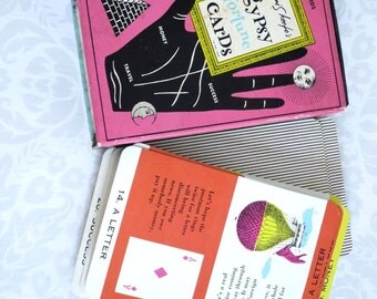 Vintage Fortune Telling Cake Charm Set by SwirlingOrange11 on Etsy