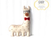 Easy DIY Patterns for Handmade Felt Plushies by LittleSoftieShoppe