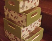 Unique nesting boxes related items | Etsy