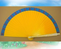 Popular items for wooden hand fan on Etsy