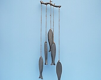 Fish wind chimes | Etsy