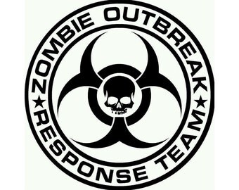 Zombie outbreak | Etsy
