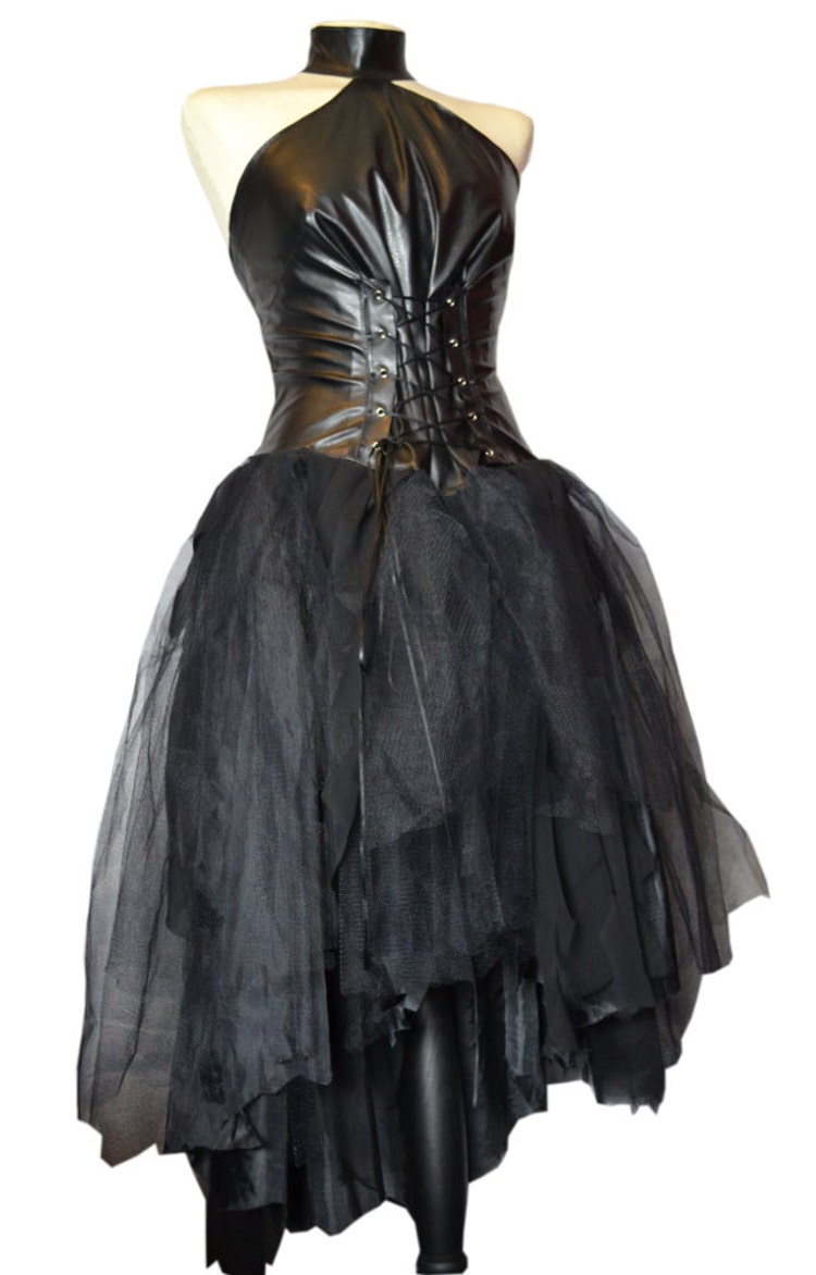 Stunning Spooky Goth Gothic Funeral Wedding by MadameLeGoth