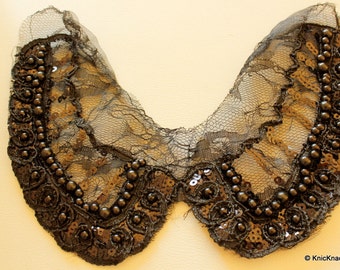 Sequin collar | Etsy