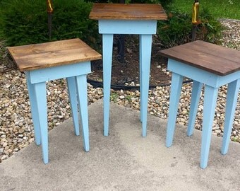 Primitive Black Computer DESK Tall Hall Sofa by UniquePrimtiques