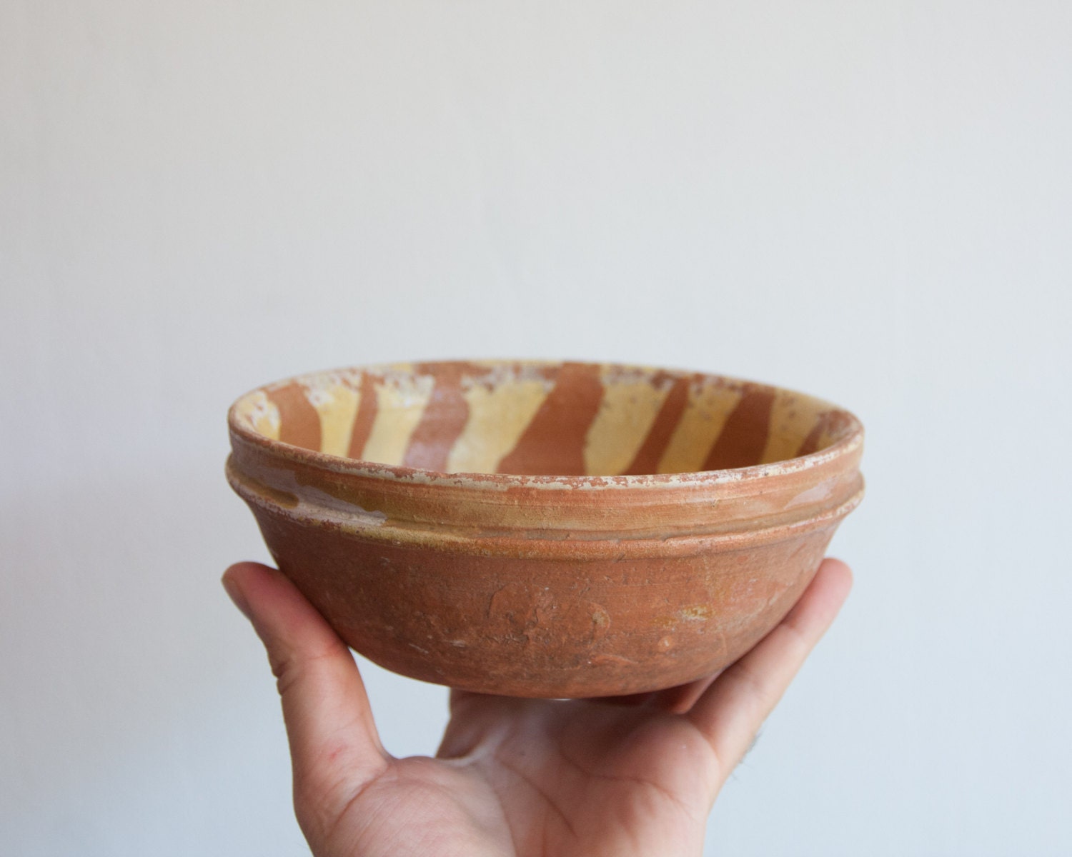 Antique Ceramic Bowl, Handpainted Pottery Bowl, Bulgarian Troyan ...
