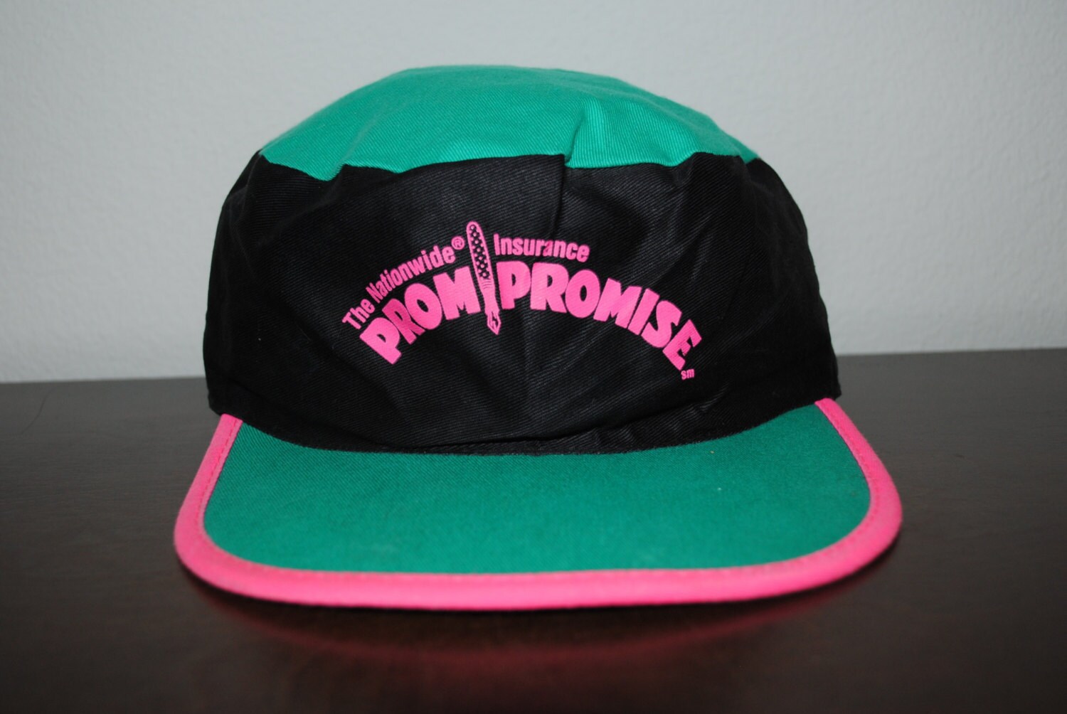 80’s Prom Promise Vintage Hot Pink and Neon Green Painters Hat – Haute ...