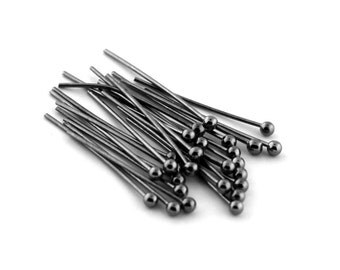 Unique black head pins related items | Etsy