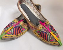 Unique indian shoes related items | Etsy