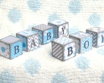 Popular items for baby boy blocks on Etsy