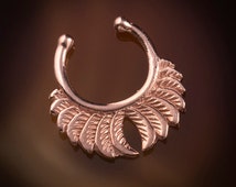 Popular items for gold plated septum on Etsy