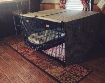 Wire crate cover | Etsy