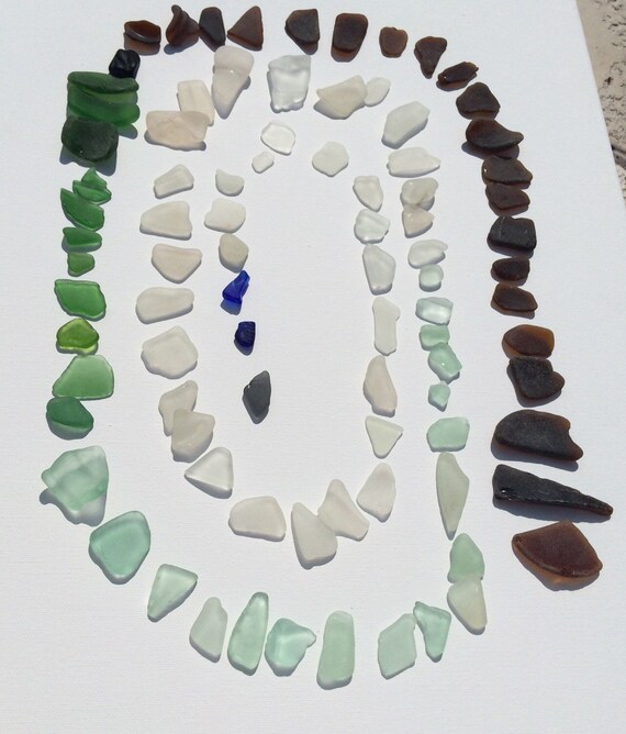SeaGlass Bulk lot Over 80 pieces of awesome TEXAS Authentic