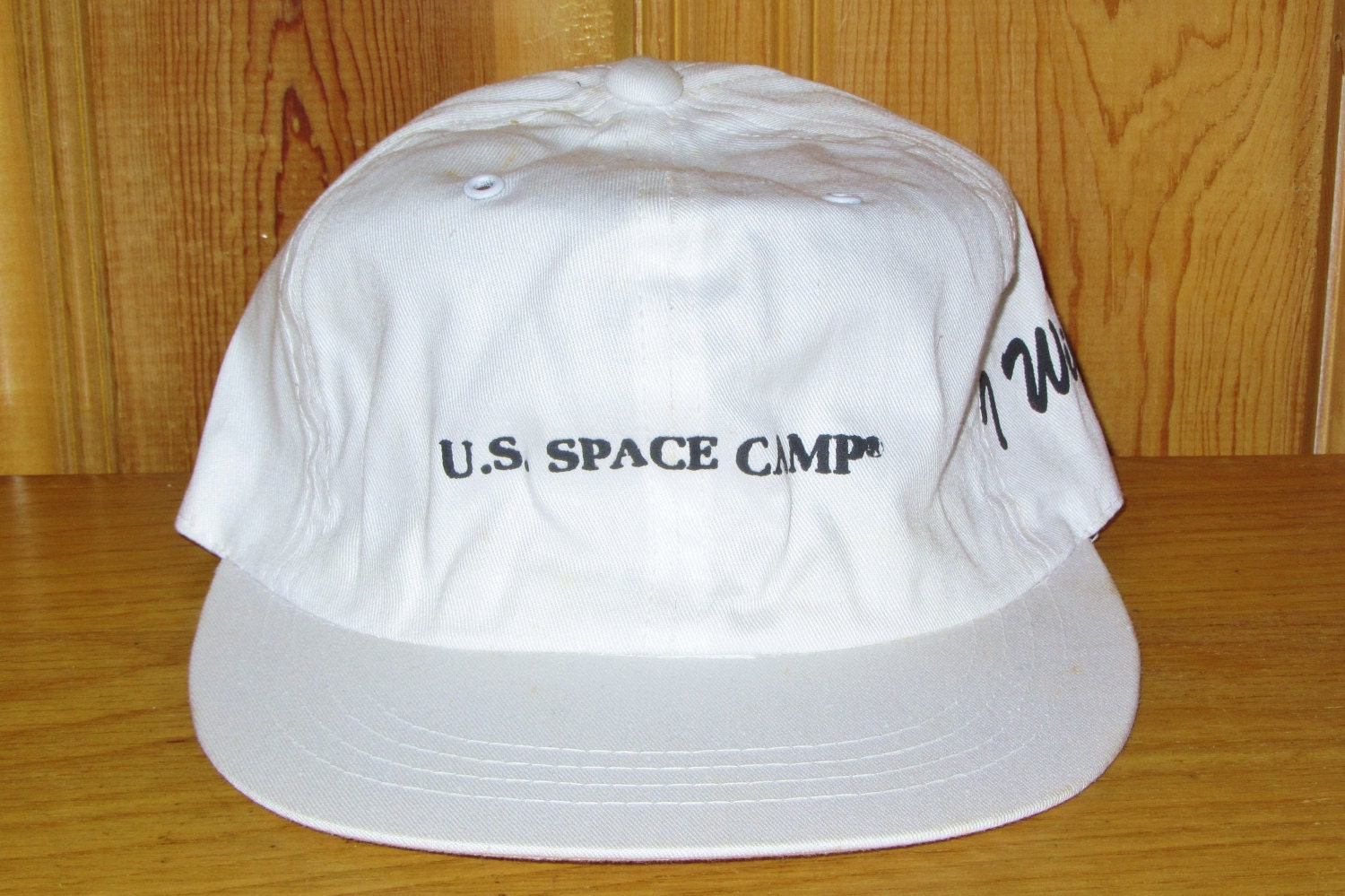 US Space Camp “I Will Fly” Souvenir Promo Original Vintage Hat NASA ...