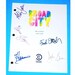Hamilton Script Broadway Lyrics Signed 10X by hollywoodfinds