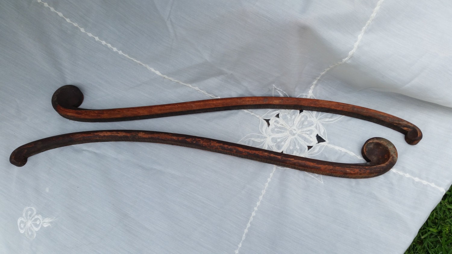 Architectural Salvage ~ Antique Wood Long Carved Wall Decor Trim ...