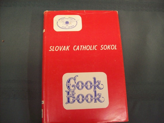 Slovak Catholic Sokol Cookbook 1987 4th edition Czech Polish